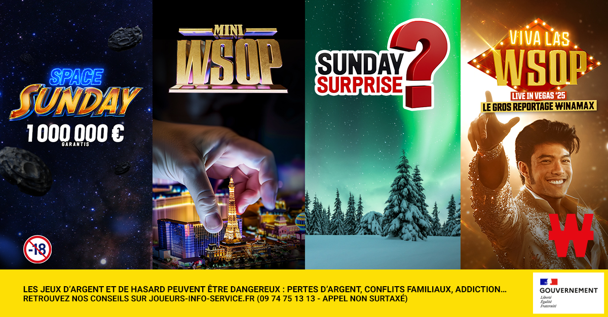 Votre week-end sur Winamax - Actualidad - Winamax